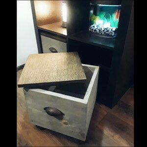 12 Inch Wood Storage Box for Use in Storage Cube Units or as a - Etsy