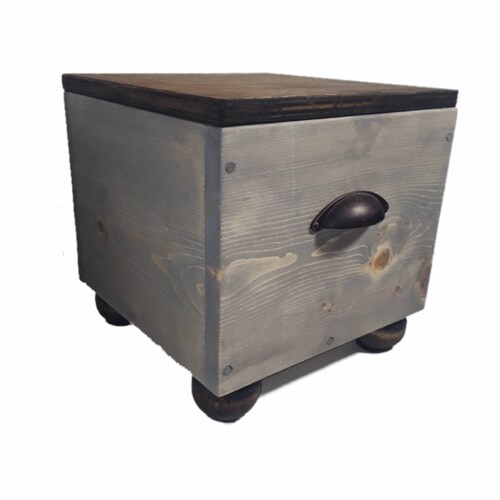12 Inch Wood Storage Box for Use in Storage Cube Units or as a - Etsy