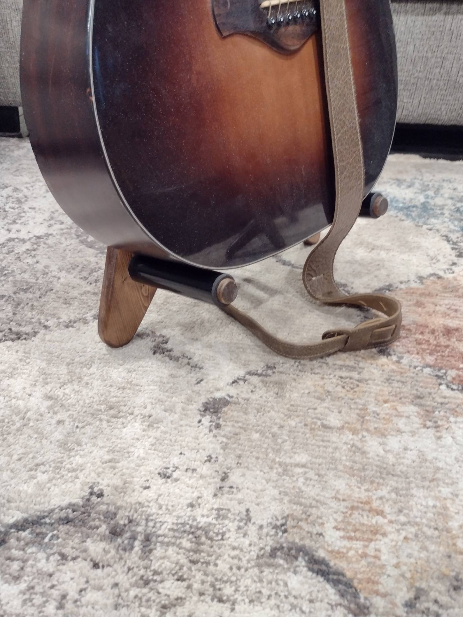 Handcrafted Hardwood Guitar Stand With Option to Personalize - Etsy