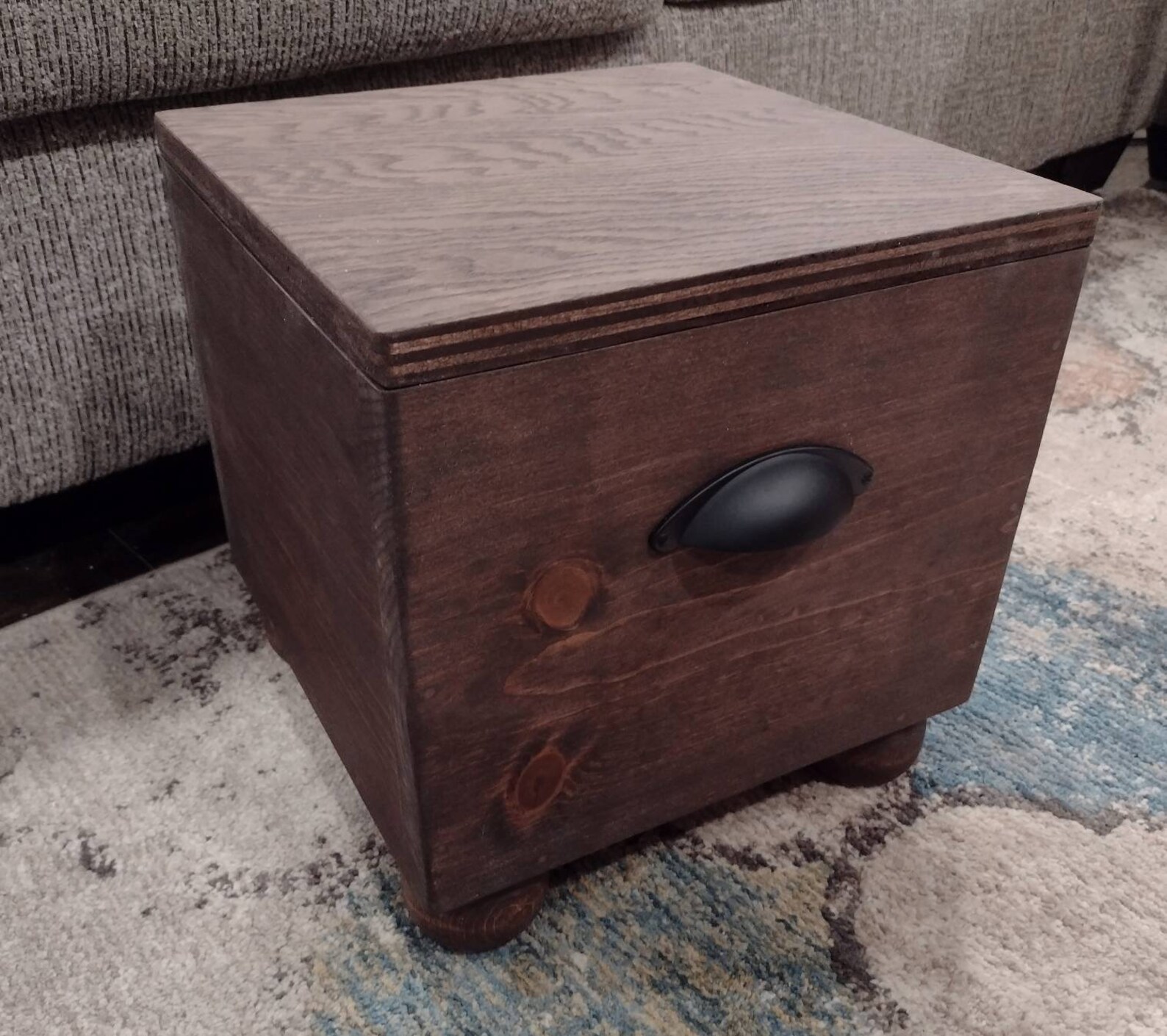 12 Inch Wood Storage Box for Use in Storage Cube Units or as a - Etsy