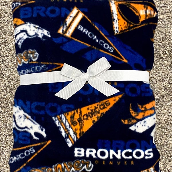 Denver Broncos Bedding - Etsy