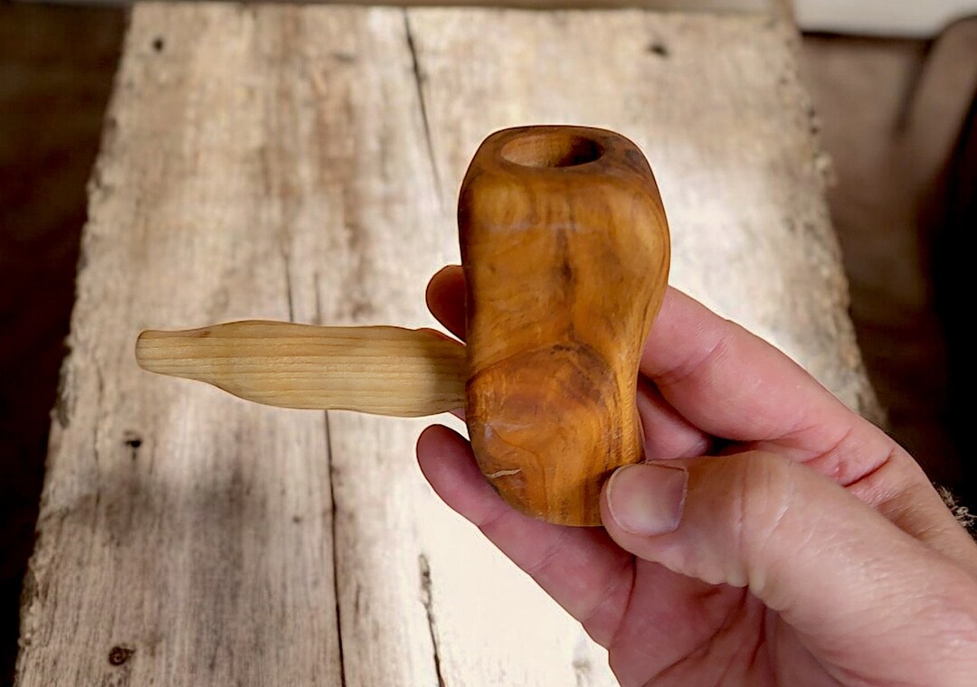 Wood Gandalf Smoking Pipe Tobacco Smoking Pipe Tobacco Stash Wood ...