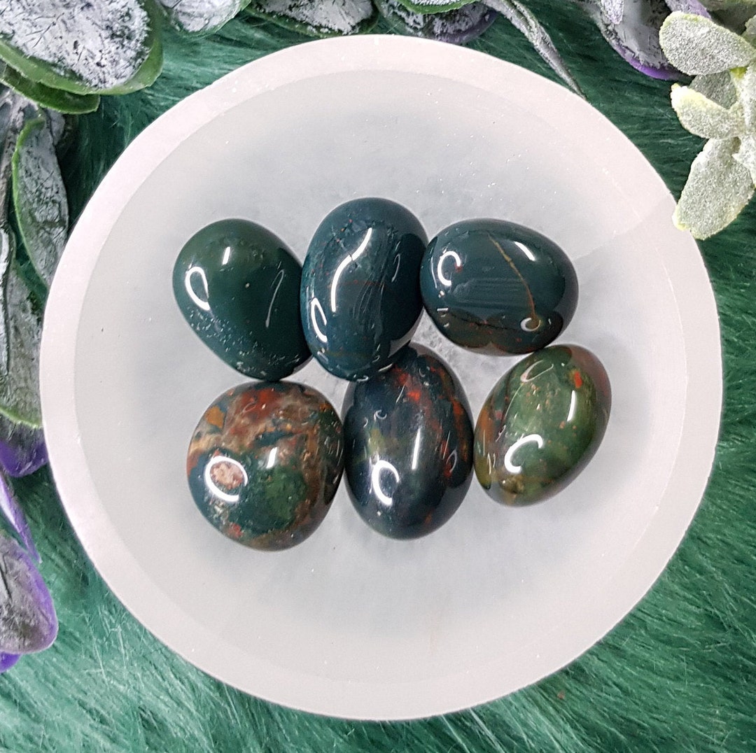 Heliotrope Blood Stone Heliotroop Bloedsteen Tumble Trommelsteen ...