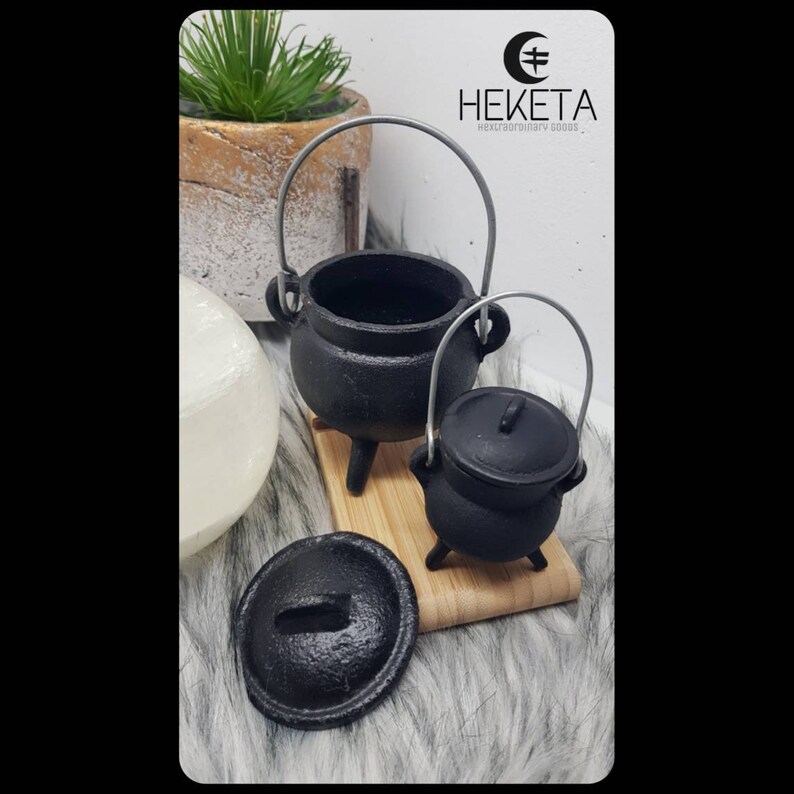 Cast Iron Cauldron Aka Heksenketel Aka Witches Kettle Middle | Etsy