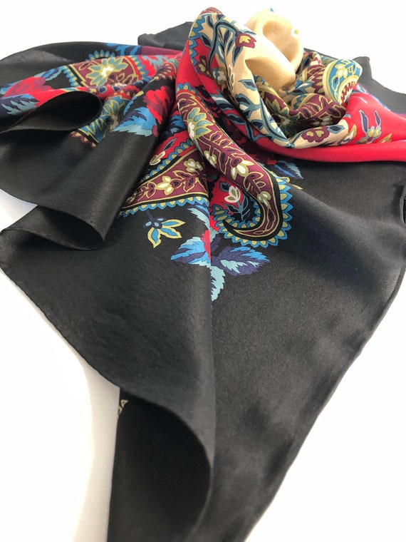 Vintage 1970s western scarf - Gem