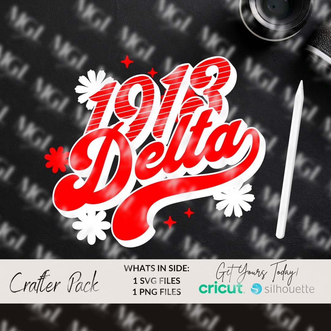 Delta Sigma Theta Svg, Delta Svg, Nineteen Thirteen 1913 Svg, DST Svg ...