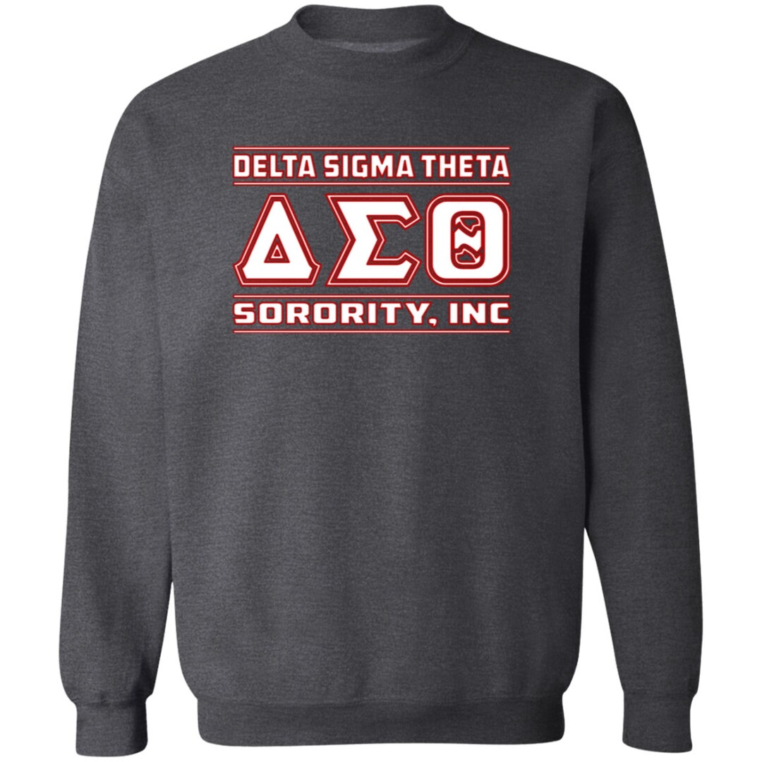 Delta Sigma Theta Sweatshirt Screen Printed, Delta Paraphernalia ...