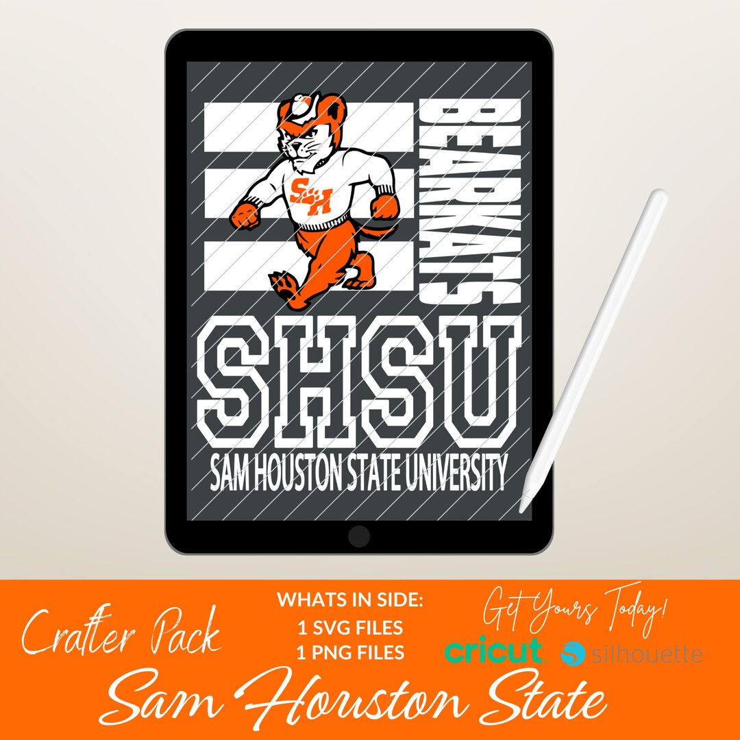 Sam Houston State University SVG Bearkats SVG College Sam - Etsy