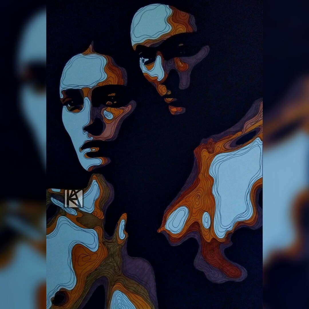 Marker Drawing NOT A PRINT - Etsy