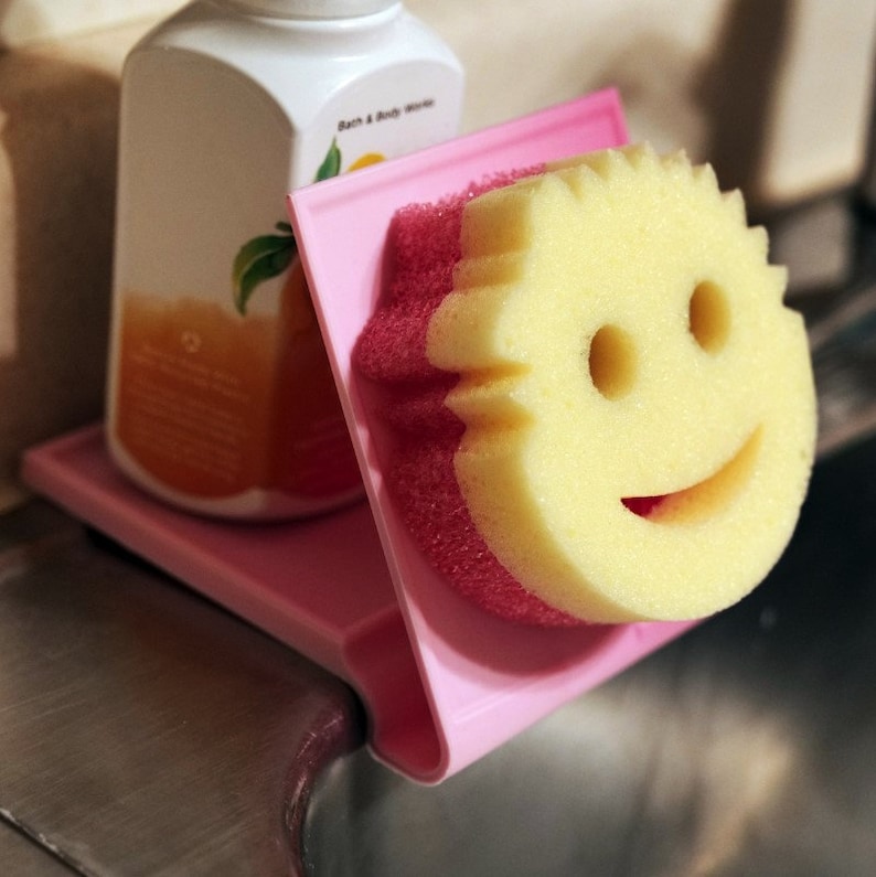 Smiley Sponge Dock - 3D Model for Print Resale - Etsy