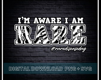 Aware I'm Rare | Etsy