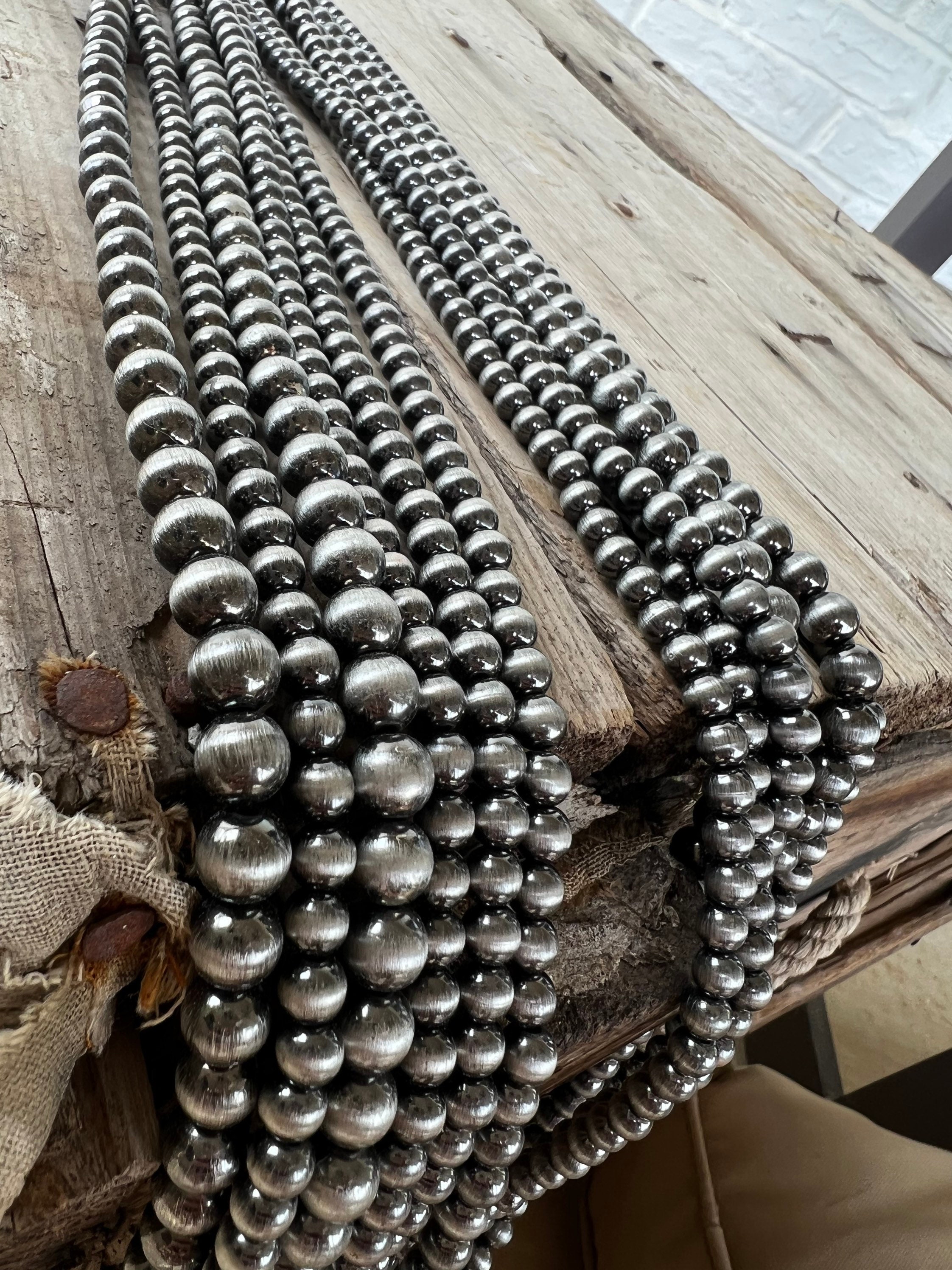 6 Layer Navaho Faux Pearls - Etsy