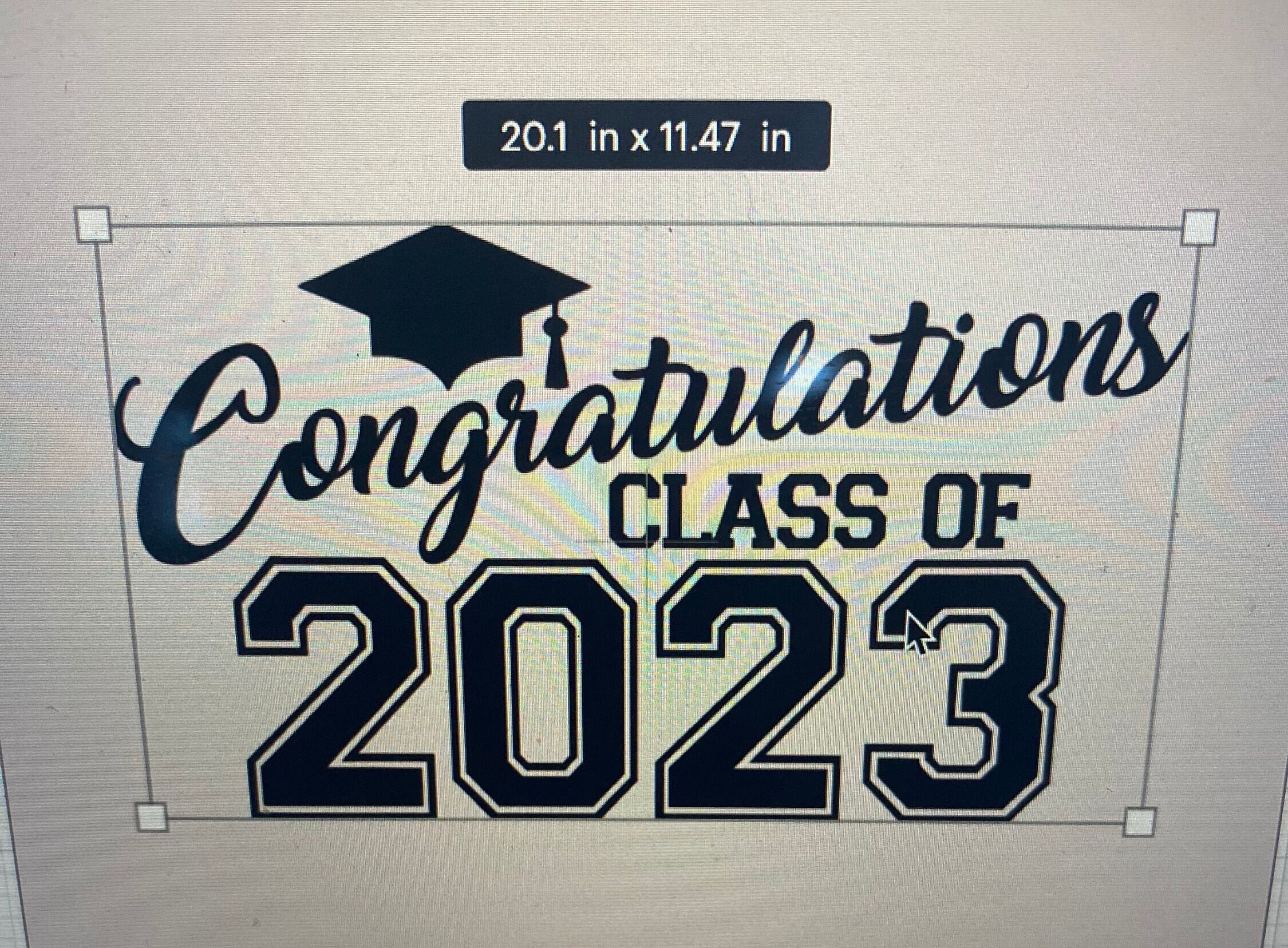 Vinyl/decal Sign (ONLY) for Wood Backdrop - Congrats Class of 2025 ...