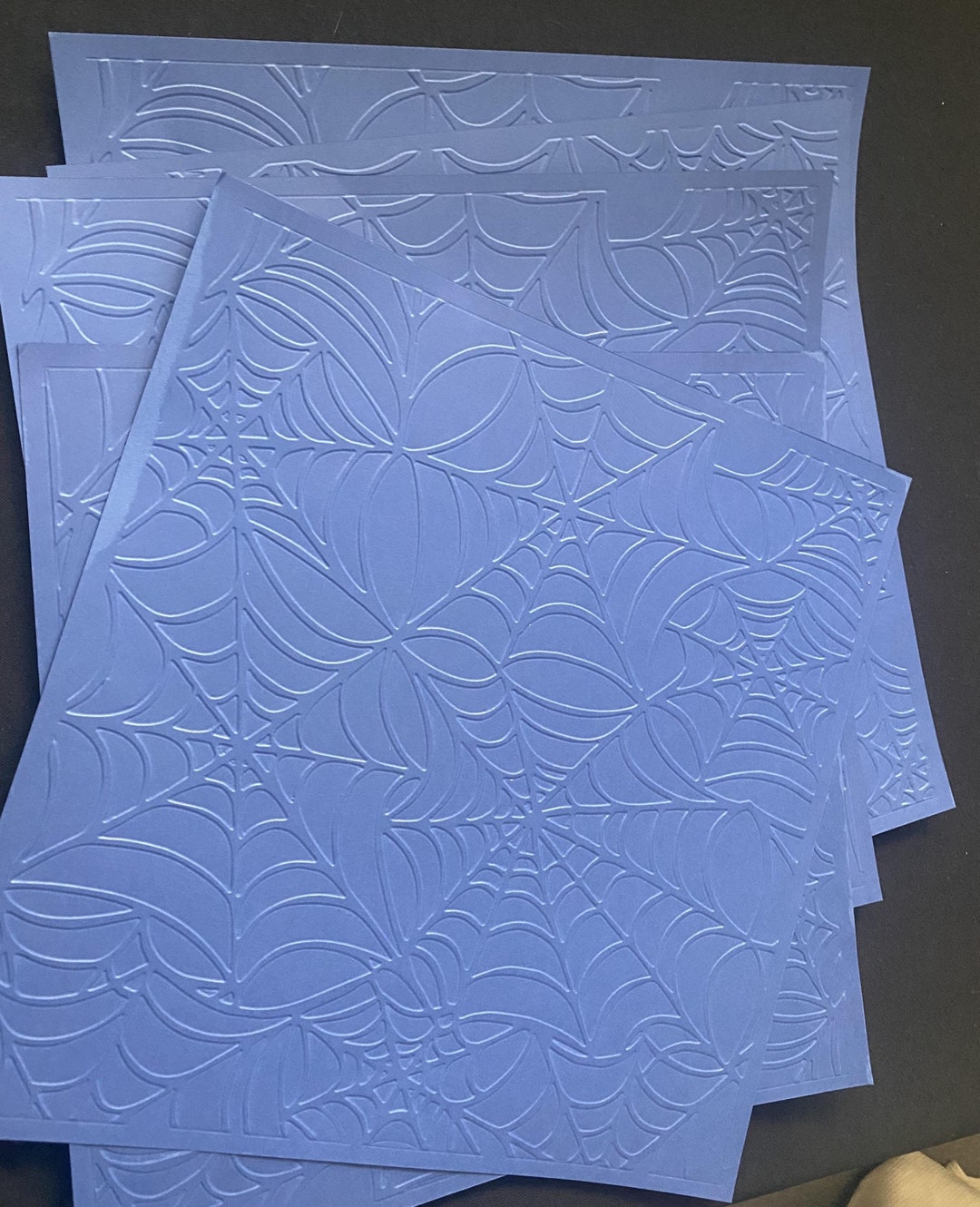 Spider Web Cardstock - Spider Man Cardstock - Blue Spider Web Cardstock ...