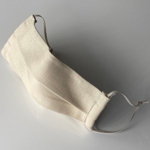 Cotton/linen Face Mask, Travel Mask, Reusable and Washable Dust Mouth ...