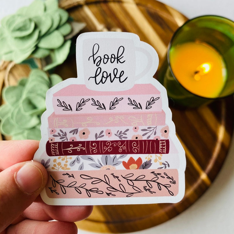 Bookish Stickers - Etsy