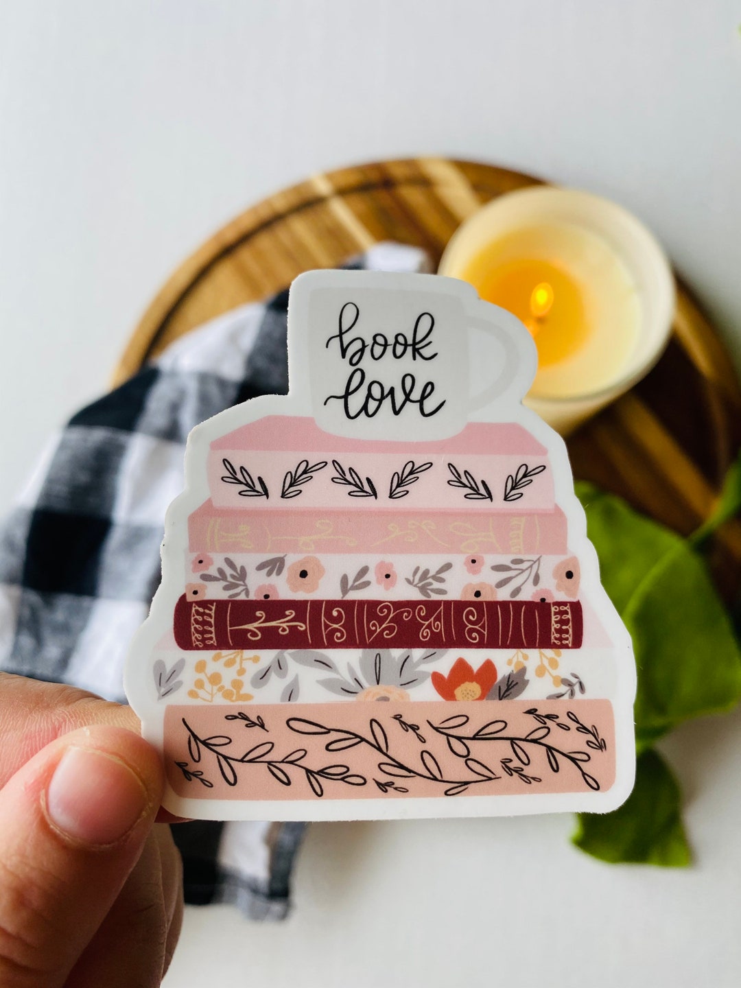 Book Stack MAGNET | Fridge Magnet | Car Magnet | Refrigerator Magnet ...