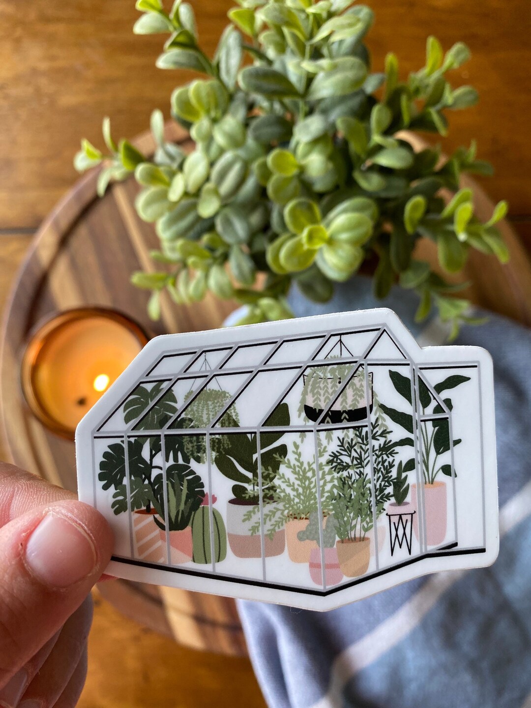 Green House Sticker | Greenhouse Plants Sticker | Plant Sticker | Gifts ...