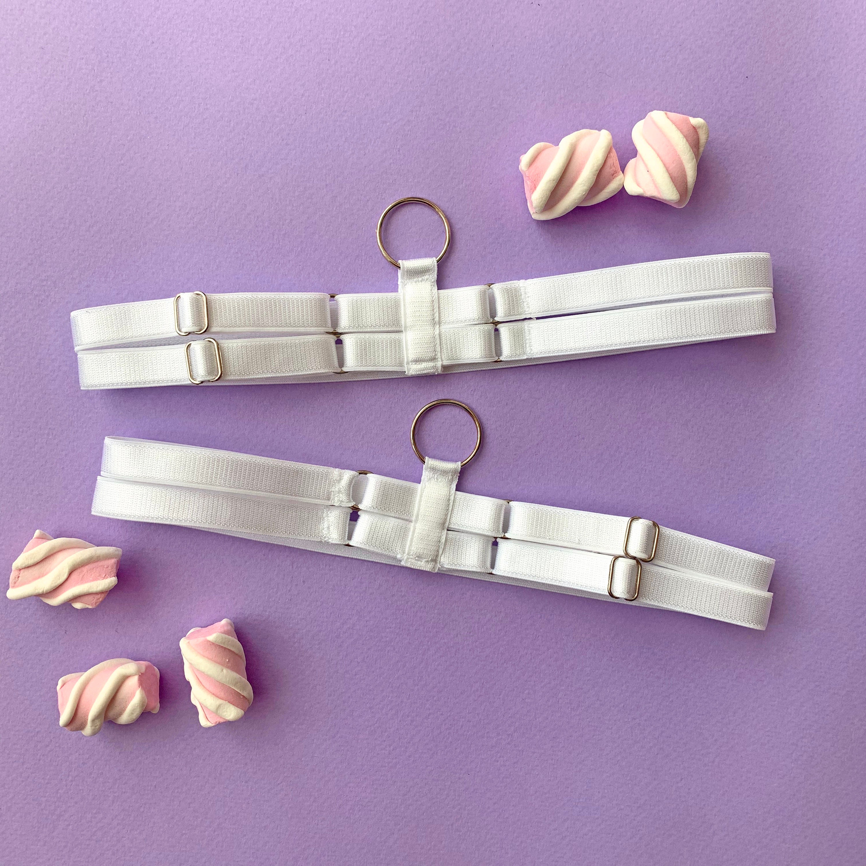 Lingerie Harness – Leg Garters Set – Thigh Bondage From Adjustable ...