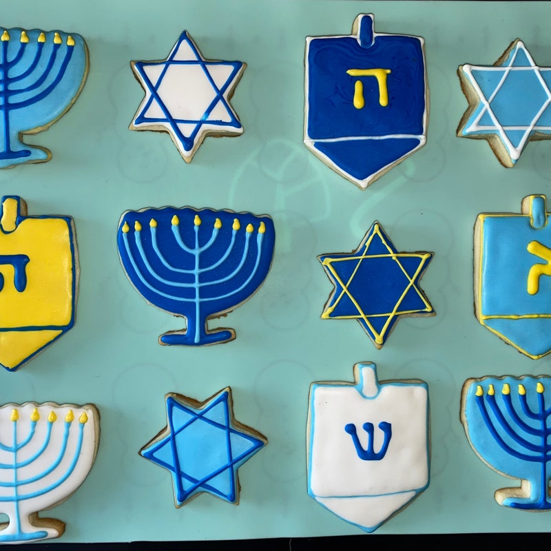 Hanukkah Cookie - Etsy