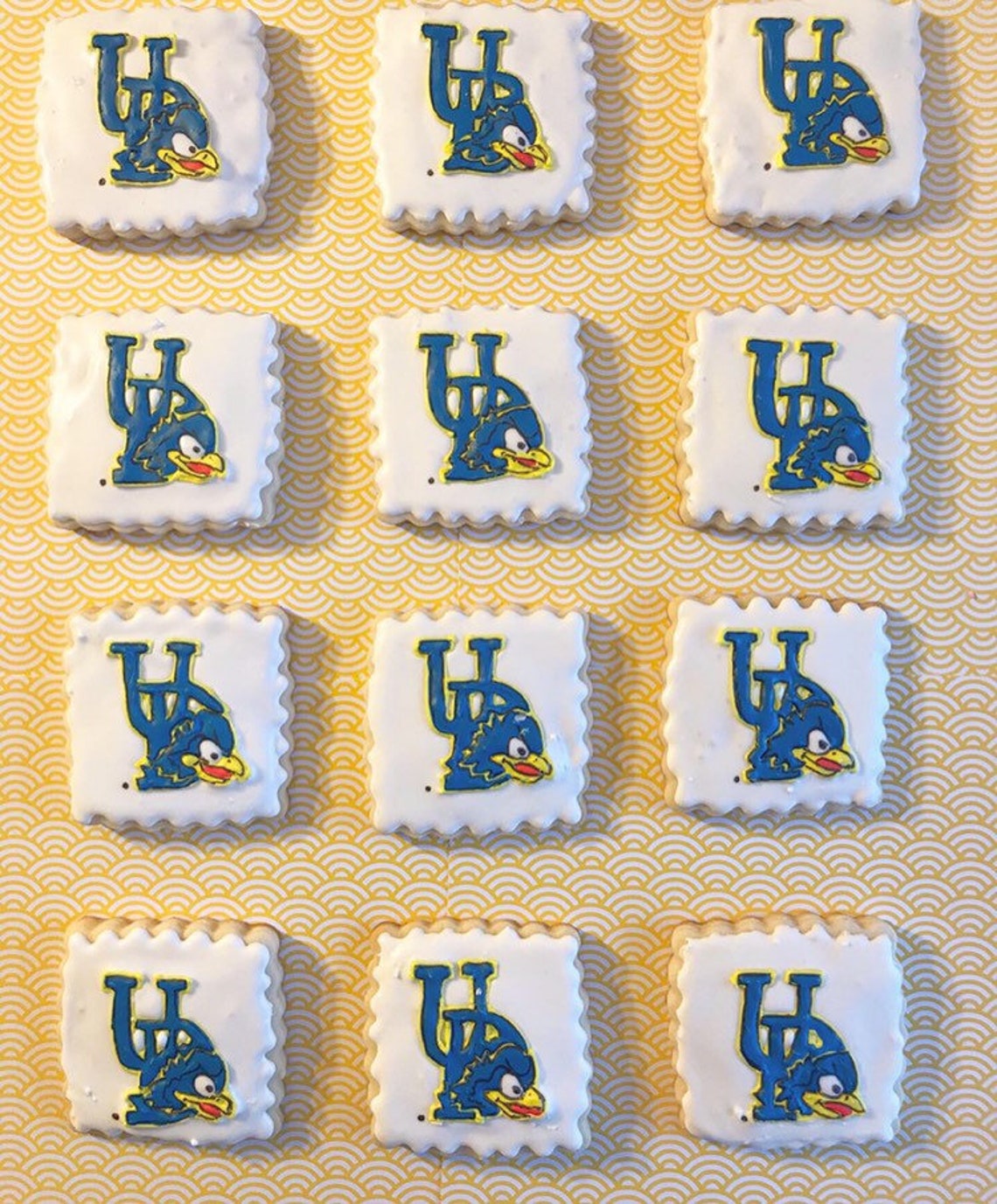 Custom Sugar Cookies- College Logo - Etsy