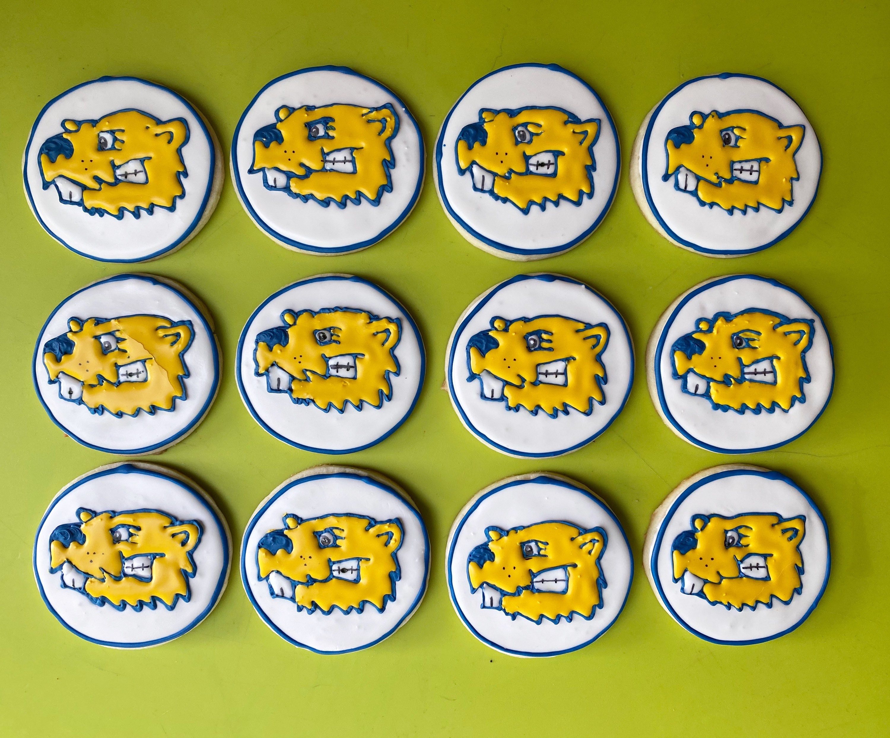 Custom Sugar Cookies- College Logo - Etsy