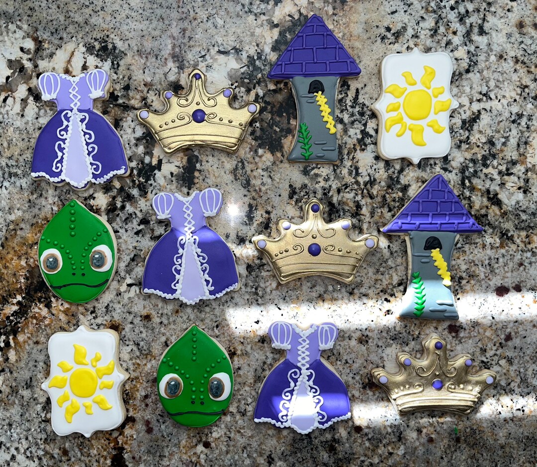 Custom Sugar Cookies Tangled/rapunzel - Etsy