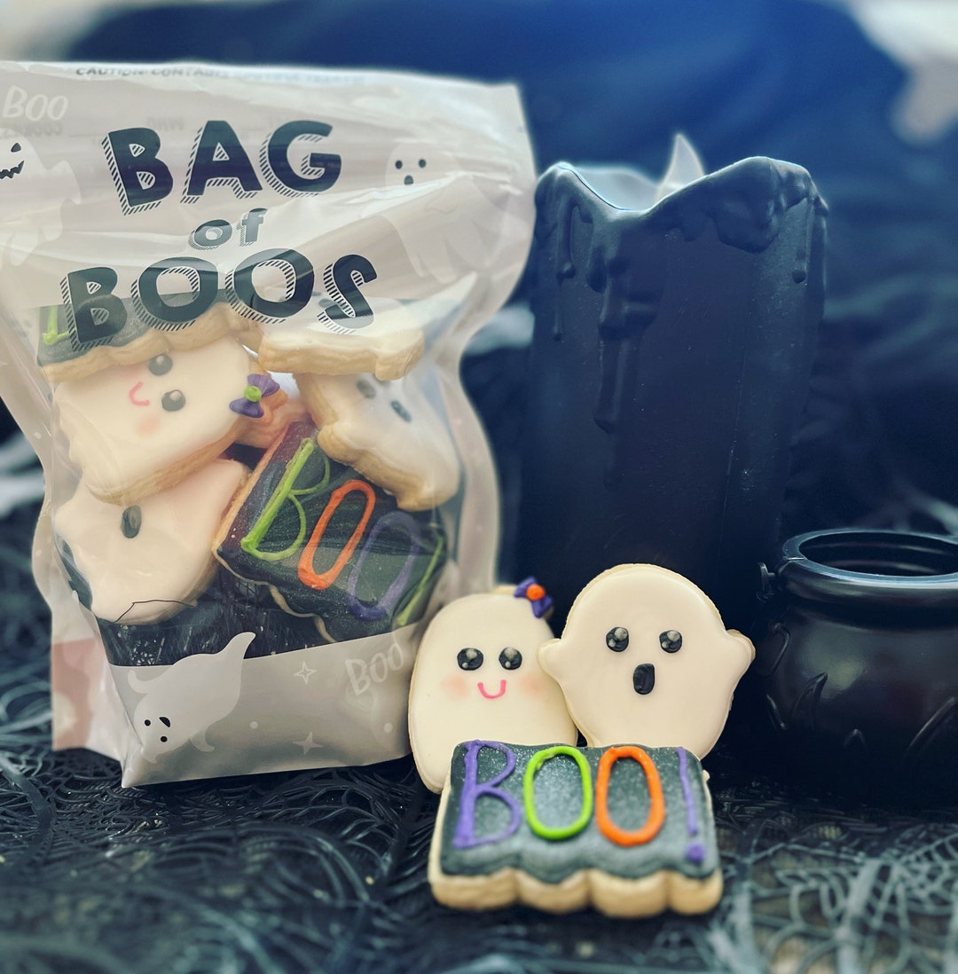 Bag of Boos Halloween Cookies - Etsy