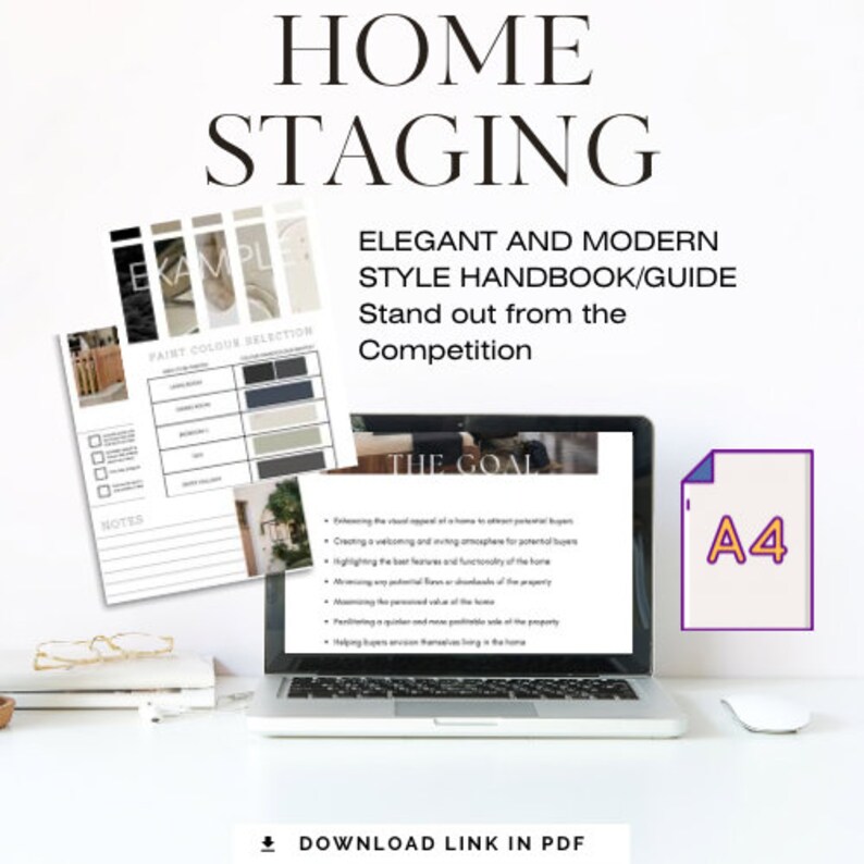 HOME STAGING BUNDLE - 37 Pages! Great for Home Stagers and Real Estate ...
