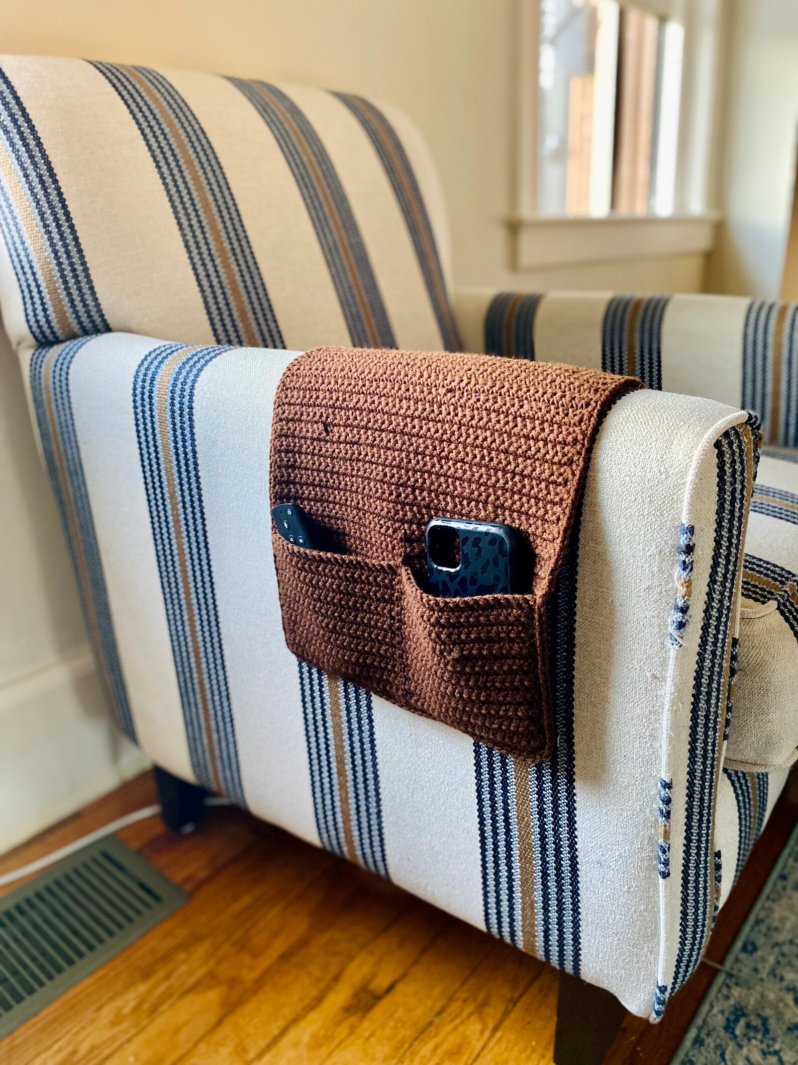 Armchair Caddy Armchair Organizer New Mom Gift Baby Gift - Etsy