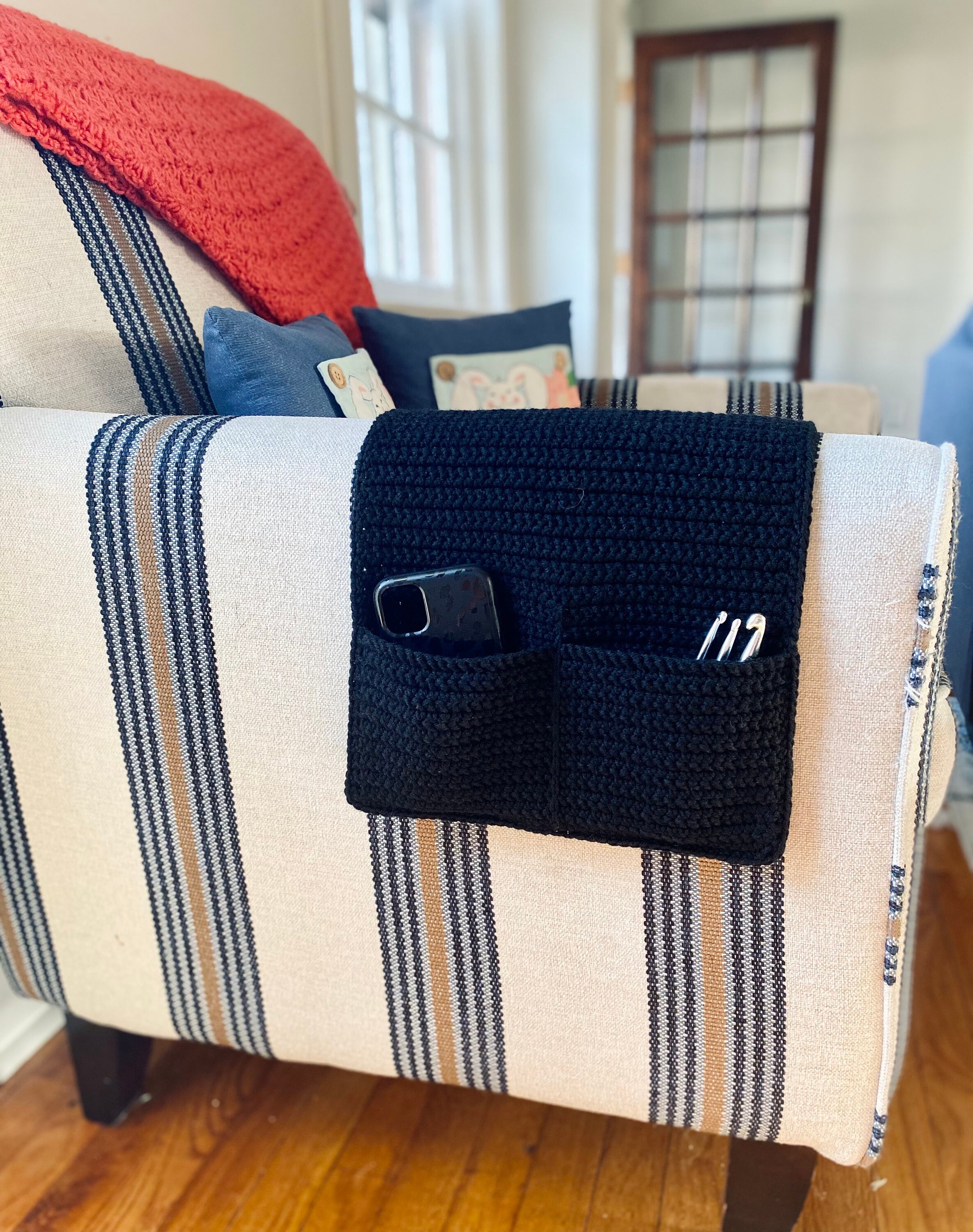 Armchair Caddy Armchair Organizer New Mom Gift Baby Gift - Etsy