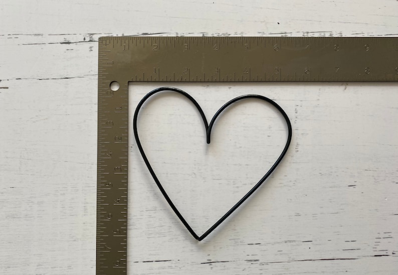 Wire Hearts Trio Wire Heart Wall Hanging Heart Wire Wall | Etsy