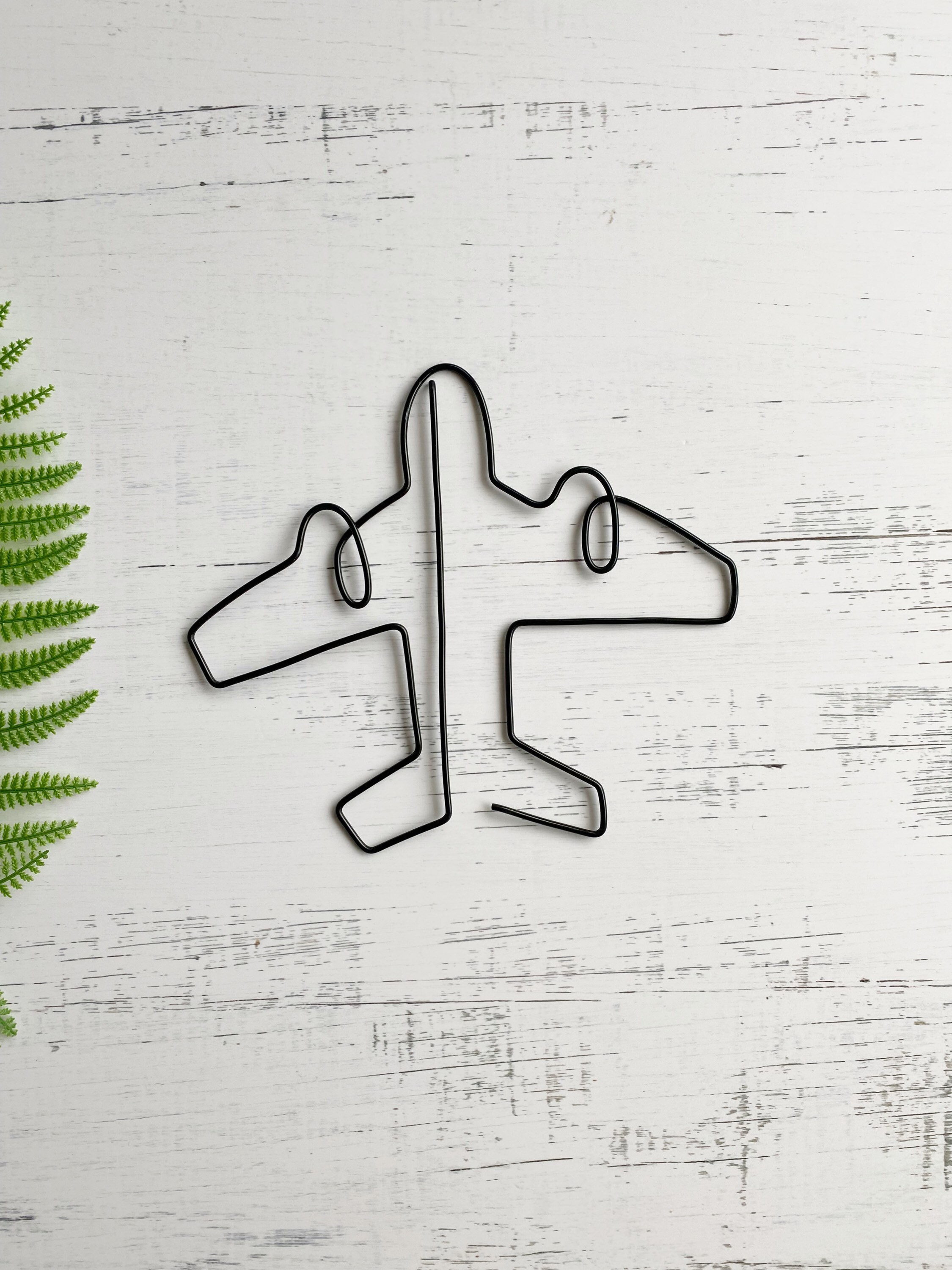 Airplane Wall Art Wire Wall Art Home Decor Wall Decor - Etsy