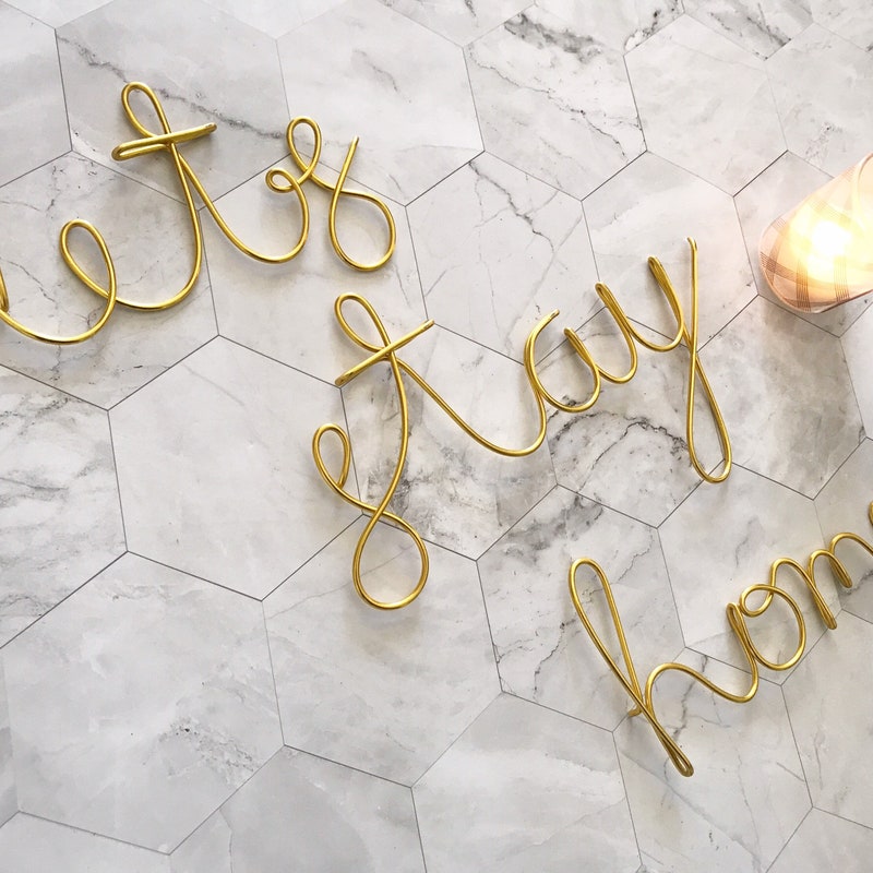 Home Decor Words - Etsy