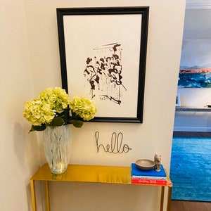 DREAM Wire Word Sign | Wire Words | Rustic Wire Word Sign | Wire ...