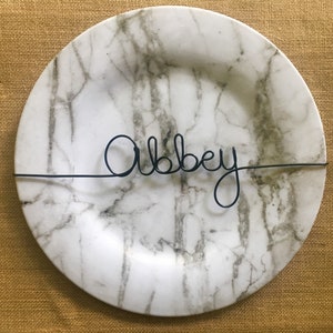 Custom Personalized Wire Place Card | Escort Card | Wire Name | Wedding ...