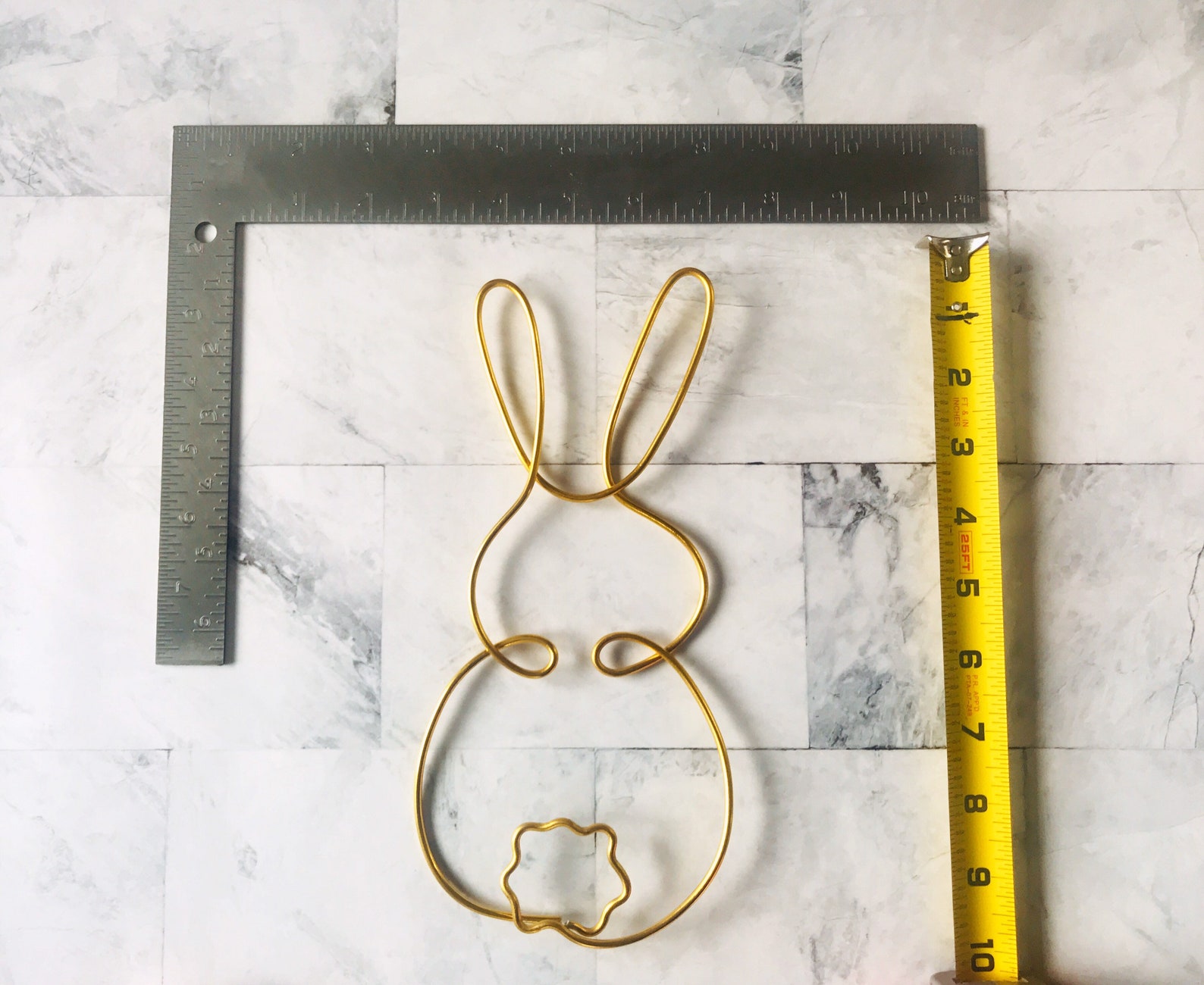 Wire Bunny Wall Hanging Wire Wall Art Home Decor Wall - Etsy