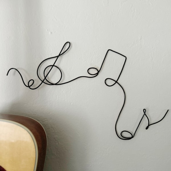 Music Notes Wall Art - Etsy