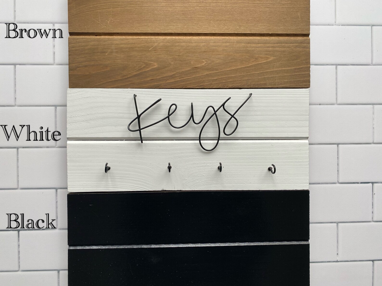 Wire Word Key Holder 3D Key Holder Keys Sign Wire Words - Etsy