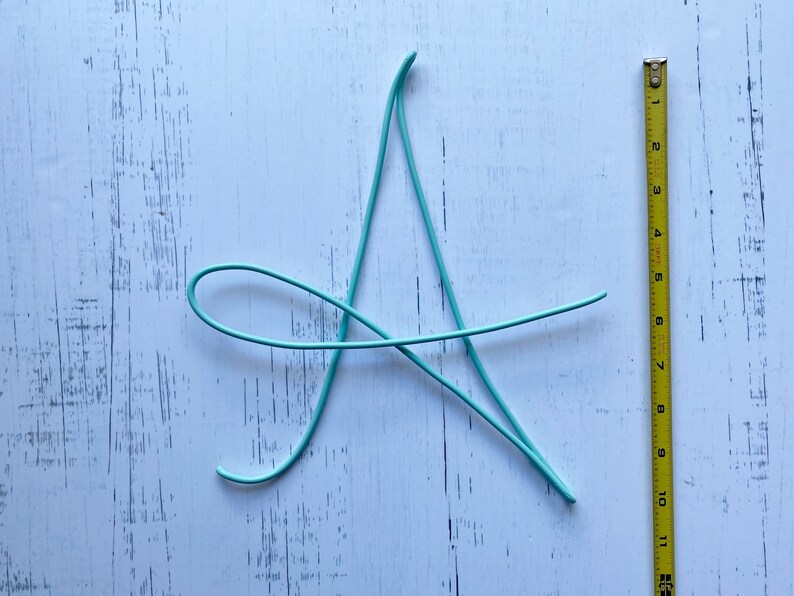 Large Letter Sign | Initial Sign | Initial Wire Sign | Wedding Initial ...
