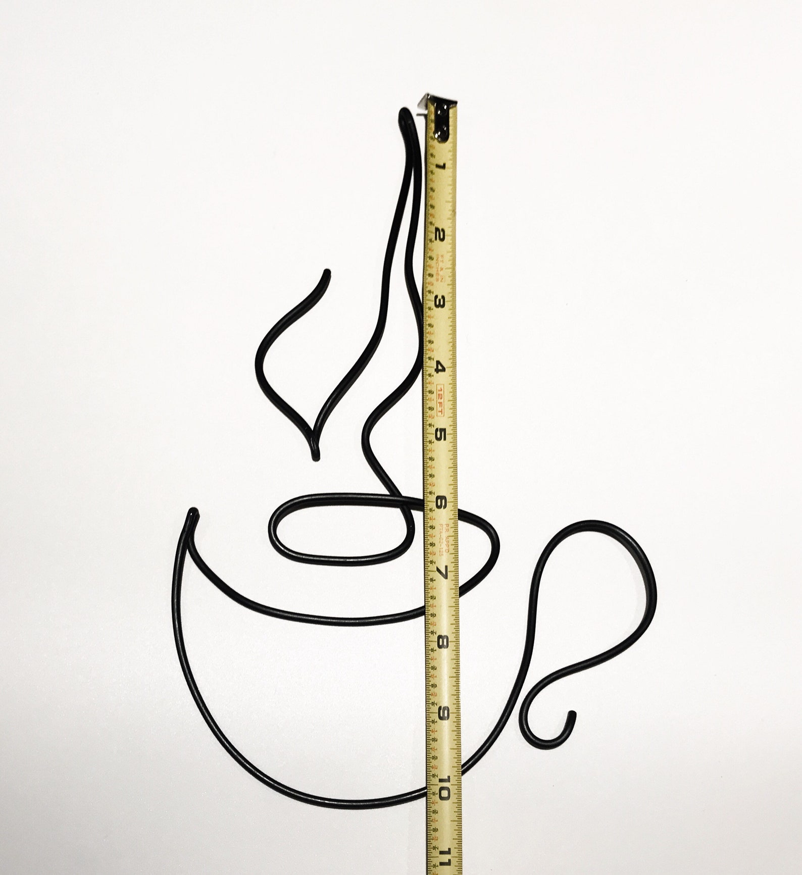 Coffee Cup Wall Hanging Coffee Bar Sign Coffee Wire Wall - Etsy