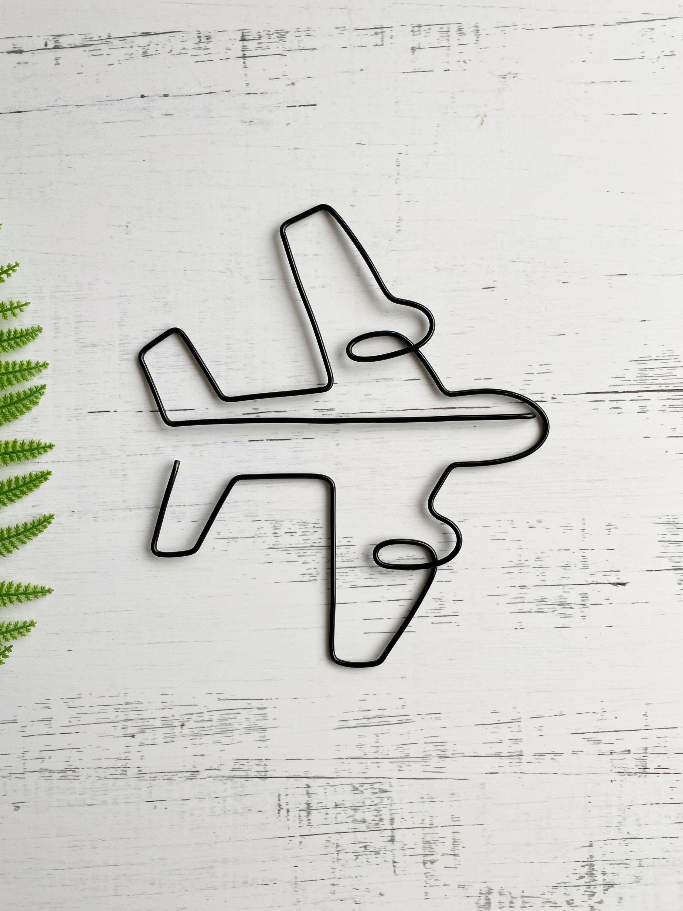 Airplane Wall Art Wire Wall Art Home Decor Wall Decor - Etsy