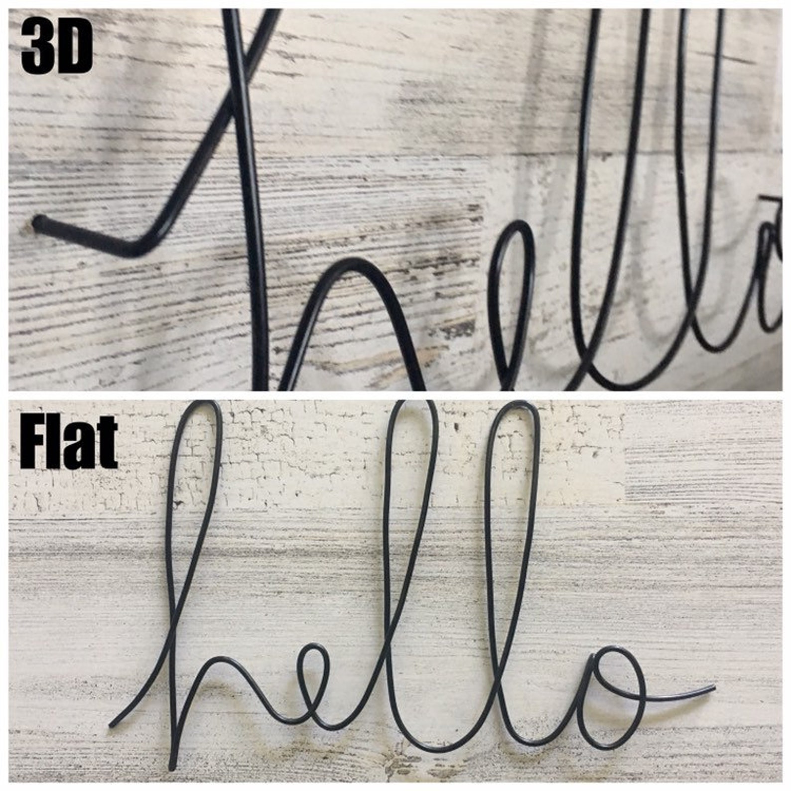 WELCOME Wire Word Sign Wire Words Wire Word Sign Wire - Etsy