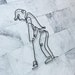 Golfer One Line Wire Art Office Wall Art Golf Gift Wire - Etsy