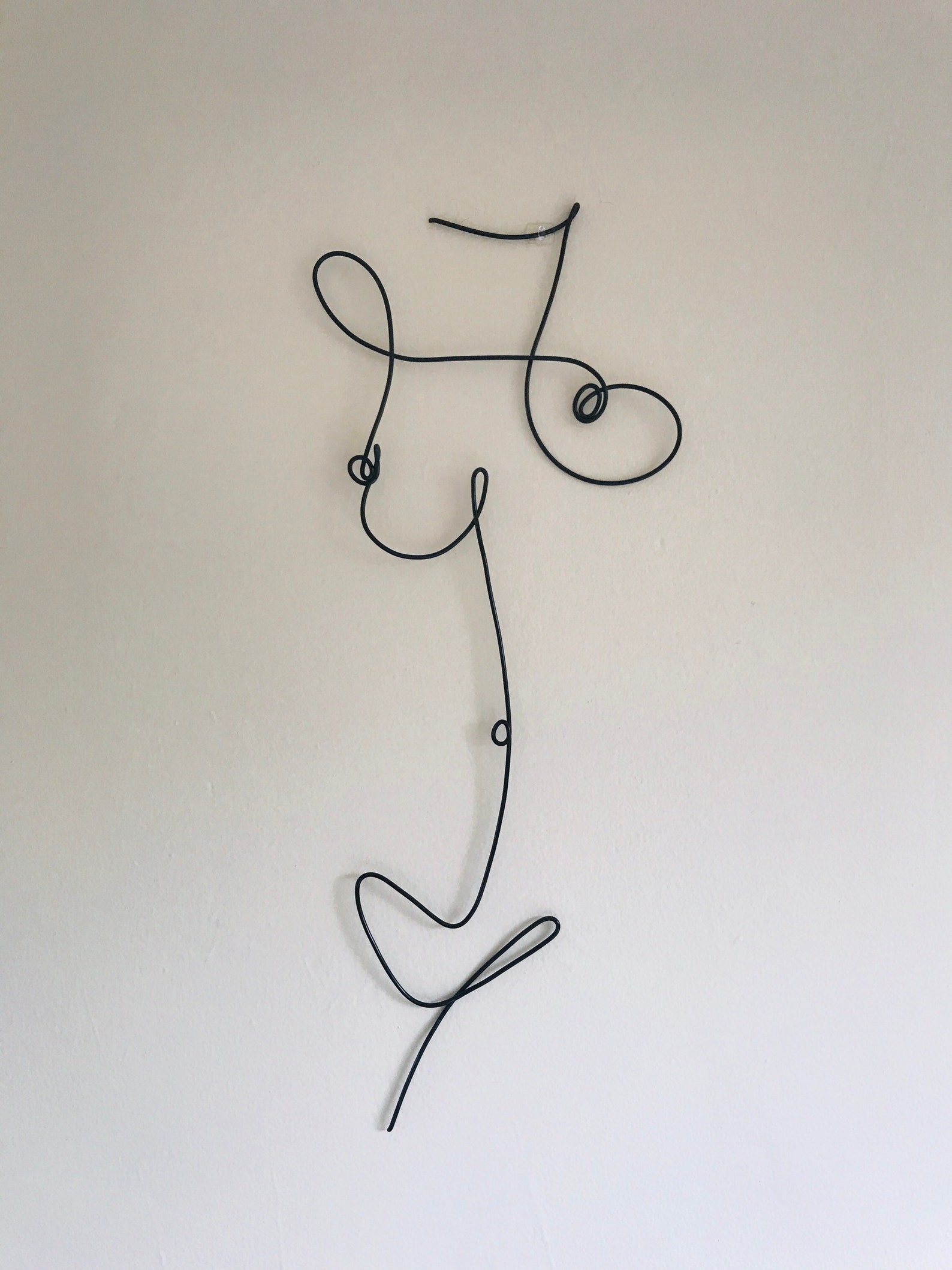 Female Form Wall Art Wire Wall Art Bedroom Decor Wire - Etsy