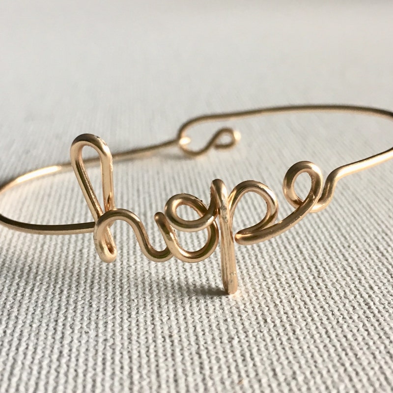 Word Bracelet - Etsy