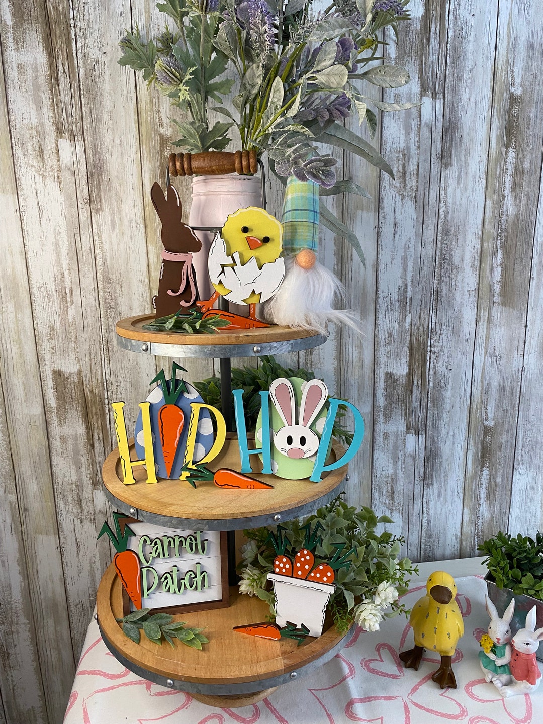 Easter Decorations, Easter Decor, Decor for Easter, Tier Tray Decor ...