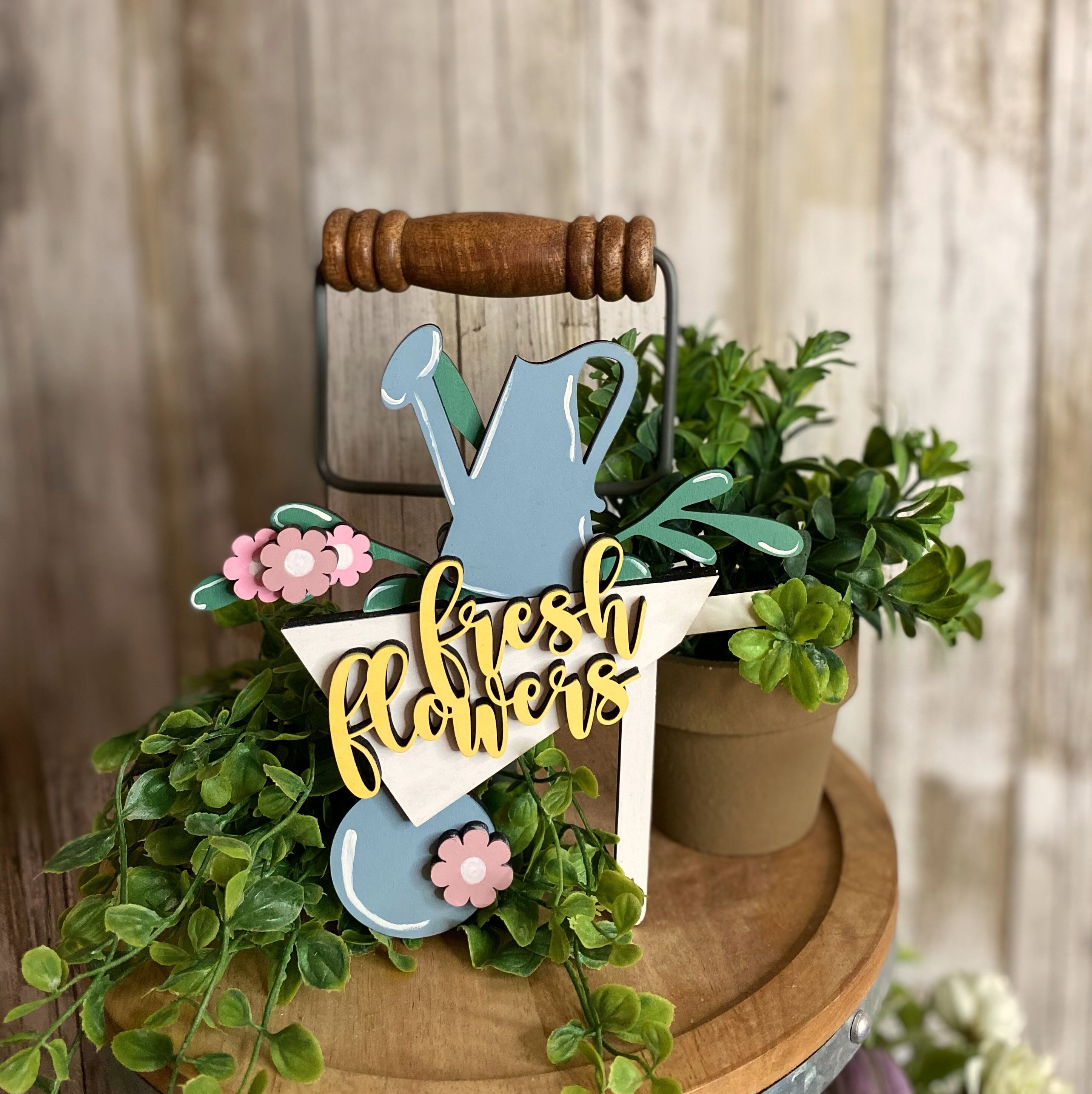 Spring Tier Tray Spring Tier Tray Decor Tier Tray Decor Tier Tray ...