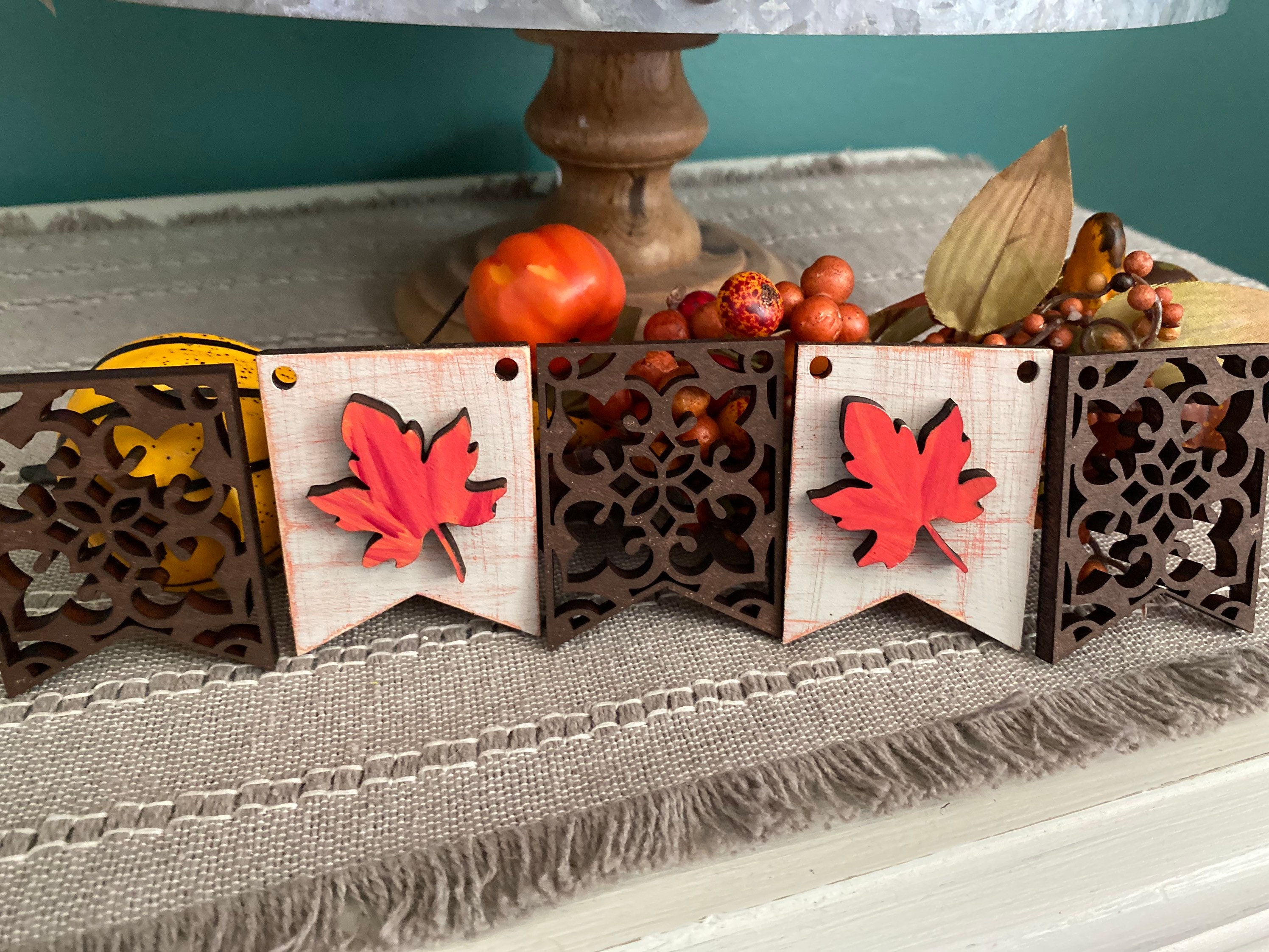 Hello Fall, Fall Themed Decorations, Fall Decor, Tier Tray Decor ...