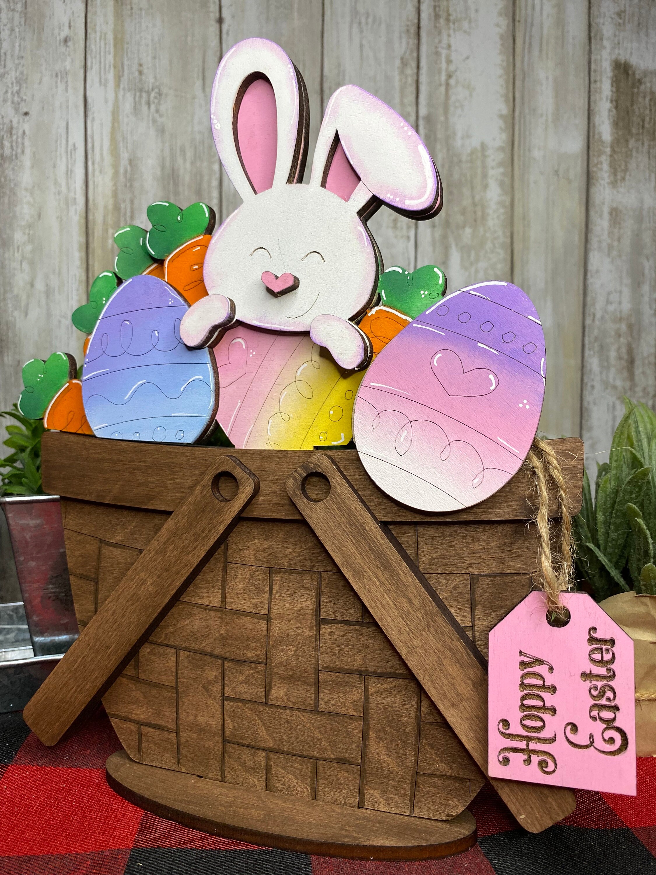 ADD-ON for Interchangeable Baskets, Easter Basket Top Inserts, Spring ...